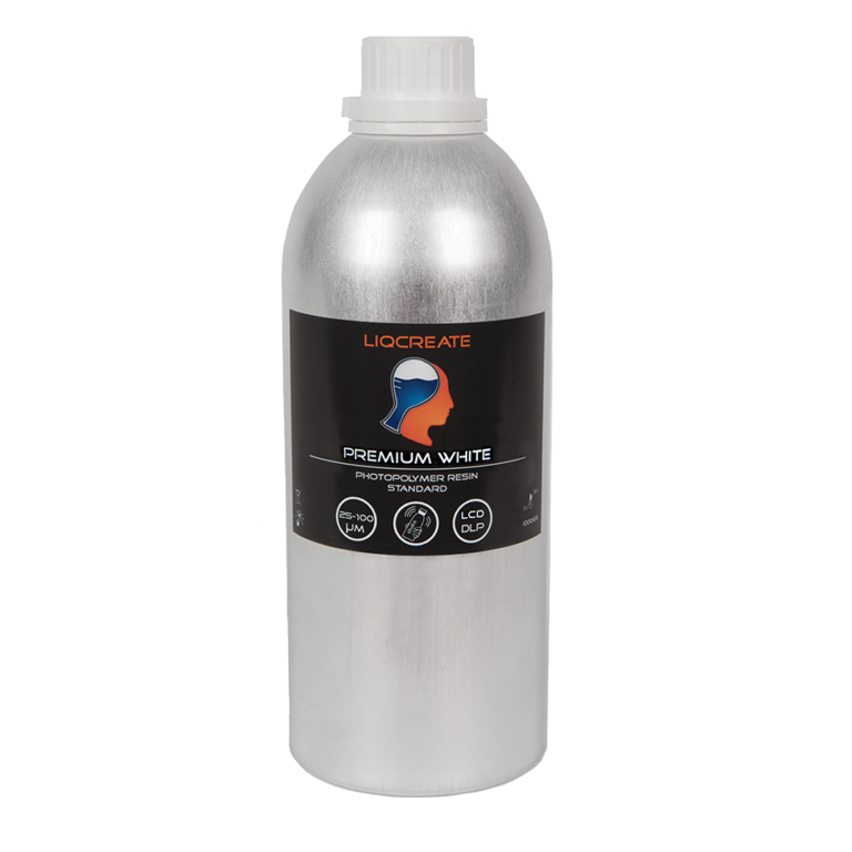 Premium White Photopolymer Resin - Ideal for Medical and Architectural ...